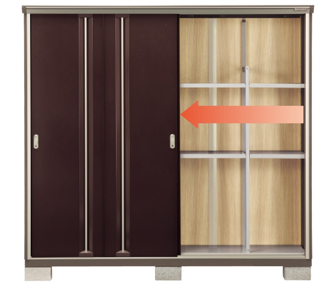 ナイソーシスター KMW-197EP CB(KMW-197EP): 収納庫 物置・エクステリア|ホームセンターコーナンの通販サイト