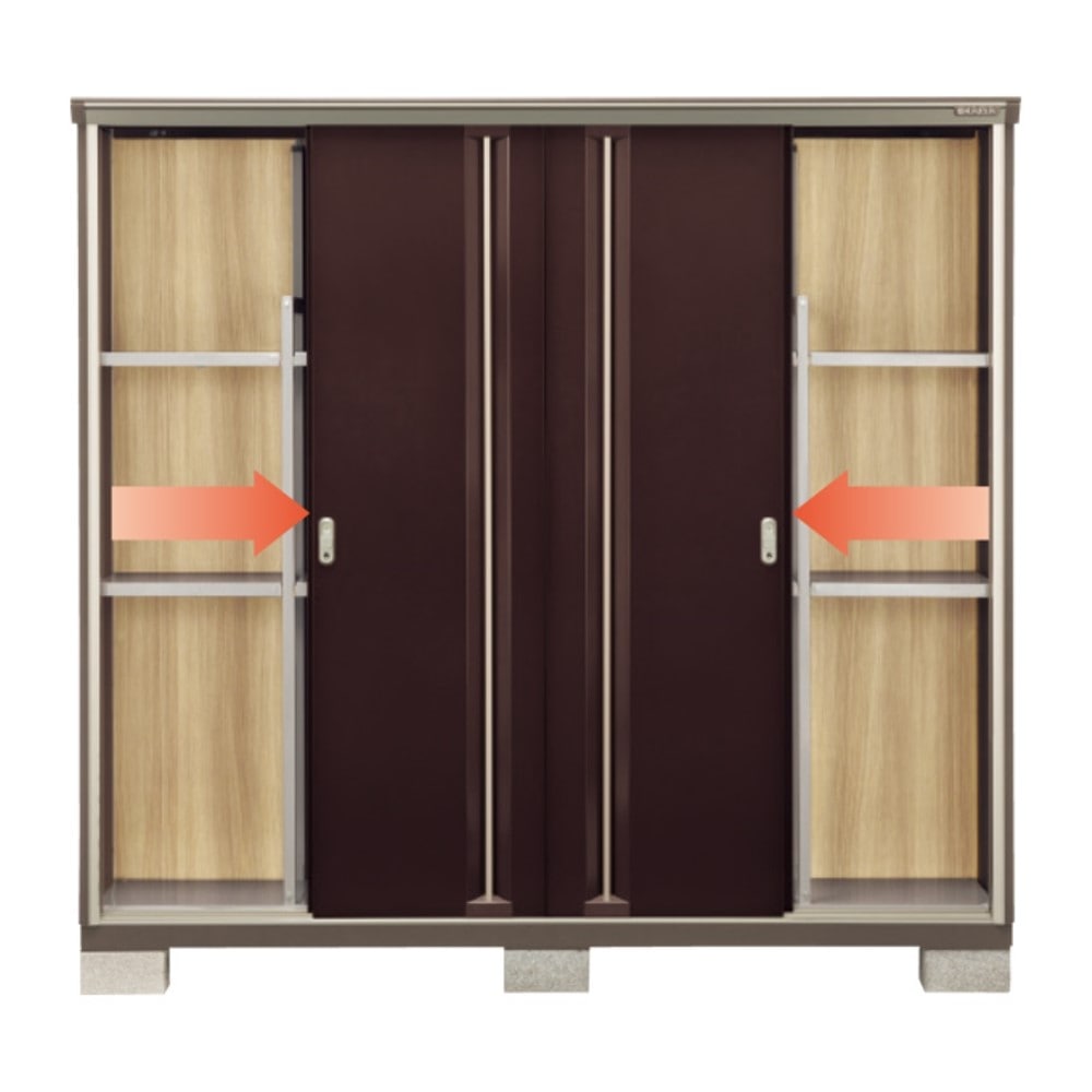 ナイソーシスター KMW-219D CB(KMW-219D): 収納庫 物置・エクステリア|ホームセンターコーナンの通販サイト