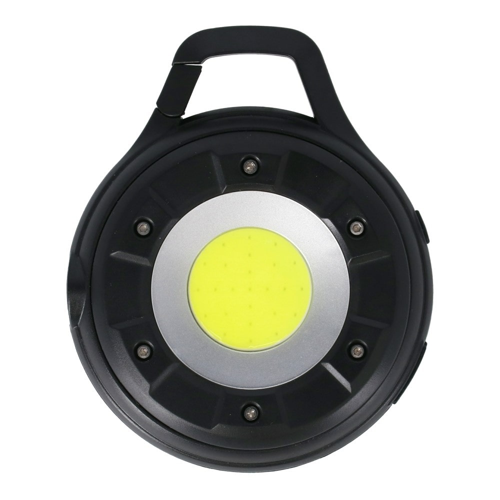 LIFELEX USB充電式LEDライト丸型 5W 350lm CAM02－1881 ブラック(丸形): 工具|ホームセンターコーナンの通販サイト