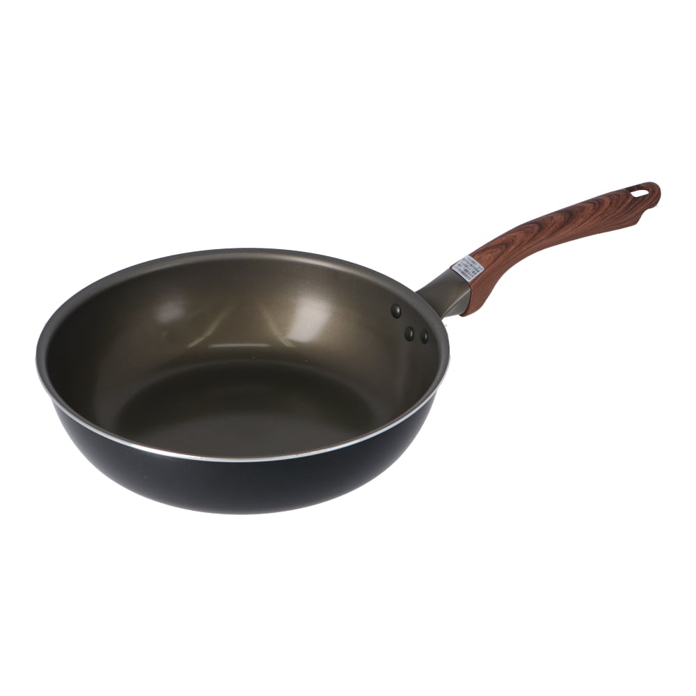 LIFELEX スピンコートフライパン 28cm／IH対応 深型 ブラック(28cm／IH対応 深型): 生活用品・キッチン用品|ホームセンターコーナンの通販サイト