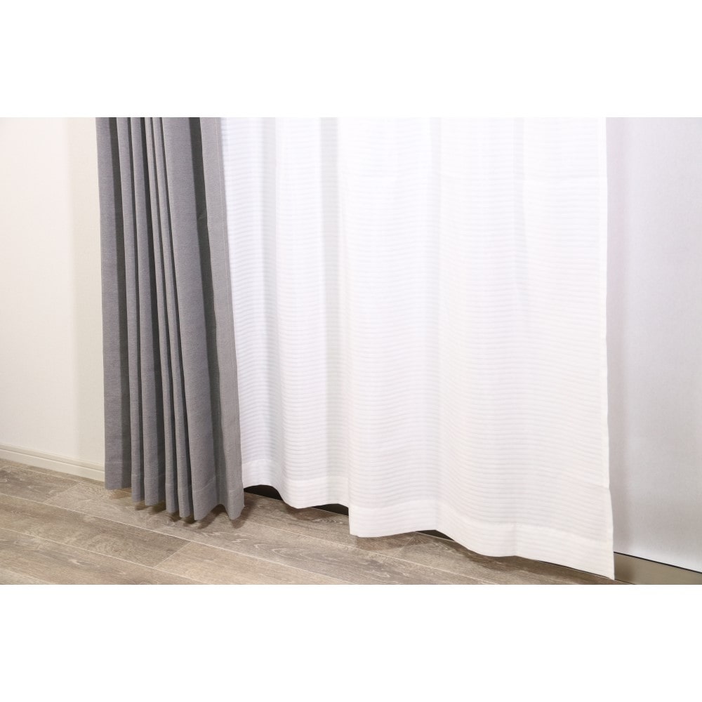 Lifelex 消臭+採光+遮像+遮熱・保温レースカーテン デオボーダー 約幅100×丈108cm 2枚組幅100×丈108cm インテリア・家具・収納用品ホームセンターコーナンの通販サイト