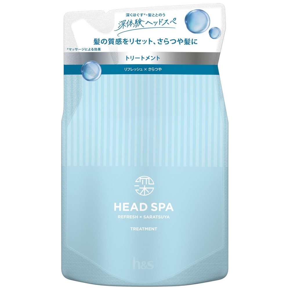 P&G 深体験ヘッドスパ by h＆s リフレッシュ さらつや トリートメント つめかえ 350g(トリートメントつめかえ350g): 日用消耗品|ホームセンターコーナンの通販サイト